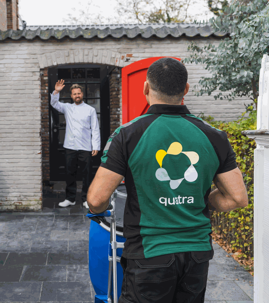 Collecte de vos huiles de friture usagées avec Quatra